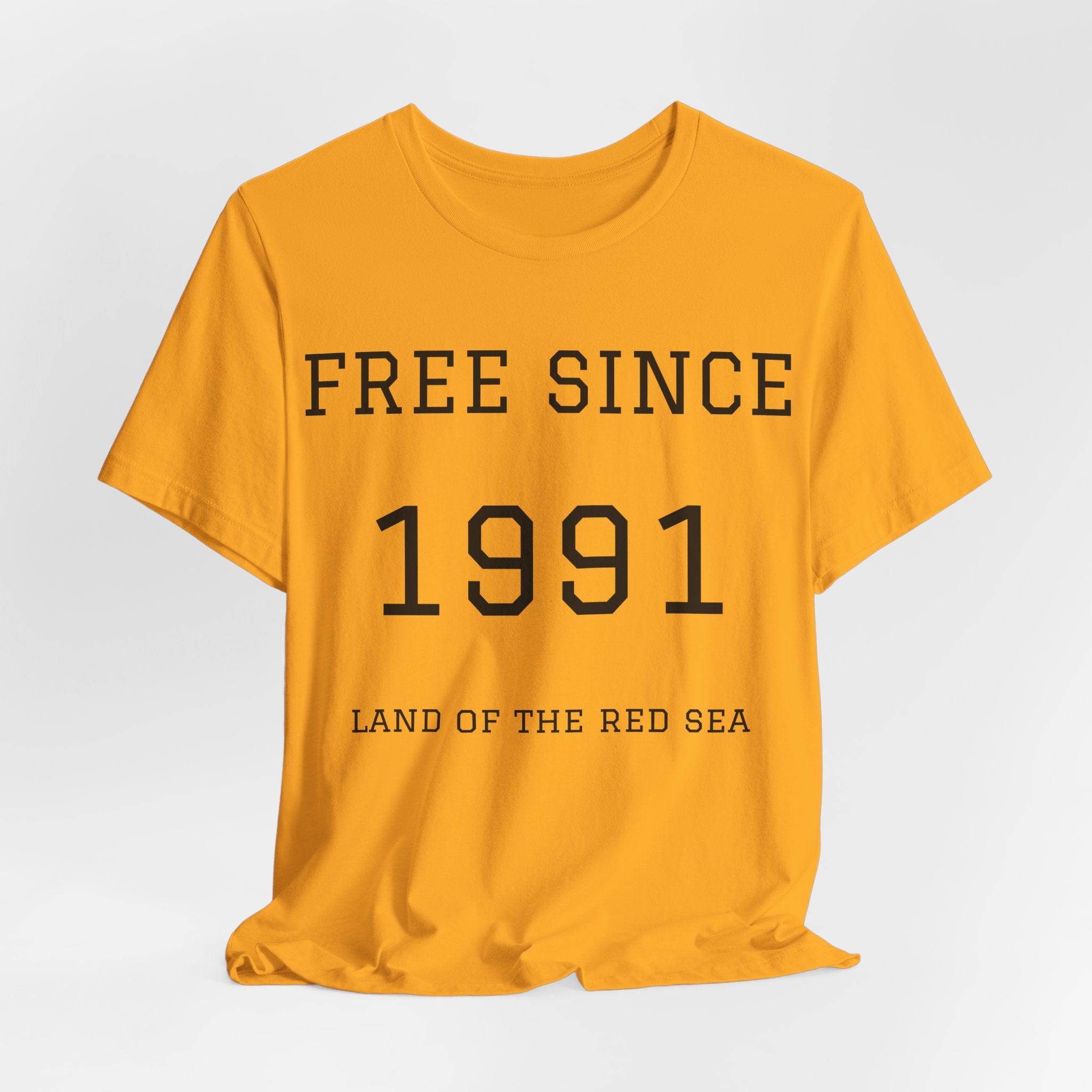 Eritrean Independence Unisex Tee - Free Since 1991 – Chided Fashion